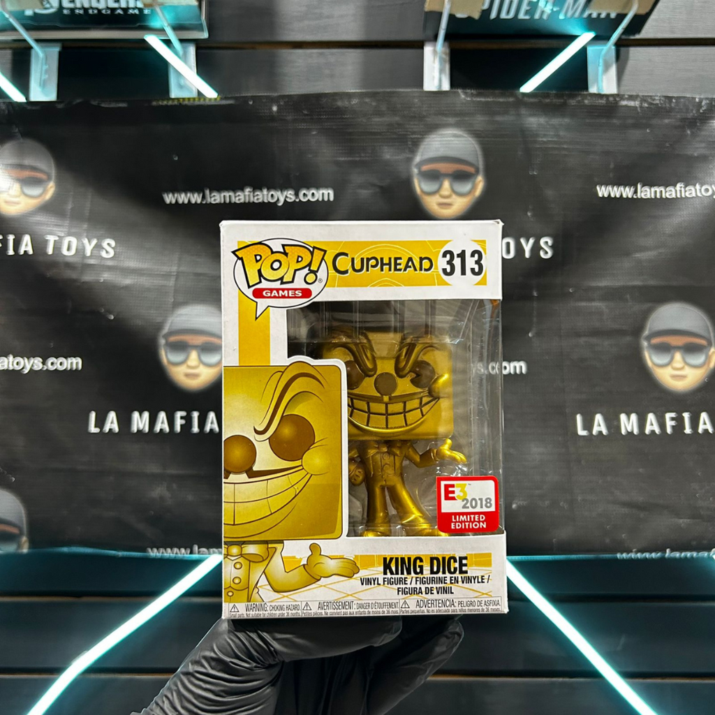 Funko Pop King Dice 313 Cuphead E3 2018 Exclusivo