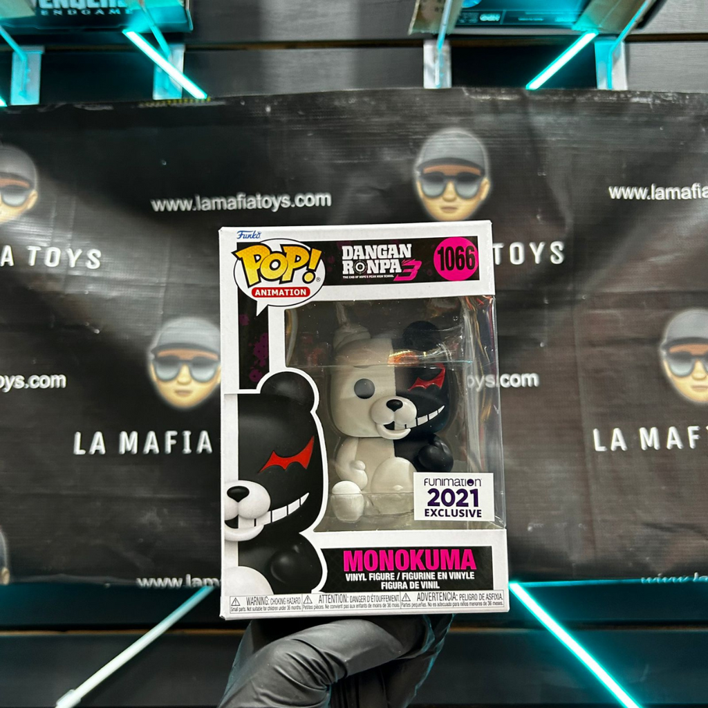 Funko Pop Monokuma 1066 Dangan Ronpa 3 Funimation 2021 Exclusivo