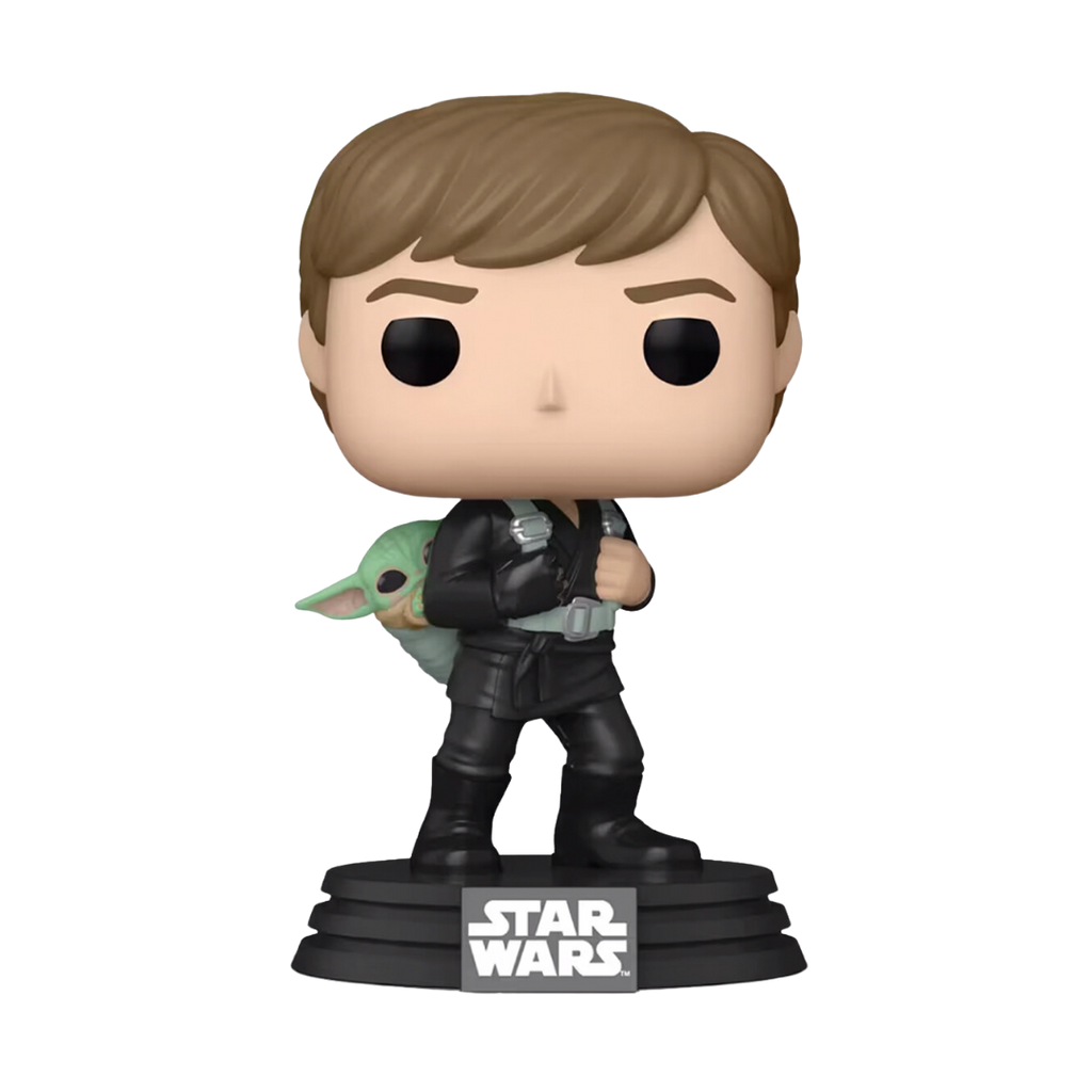 Funko Pop Luke Skywalker y Grogu 583 Star Wars
