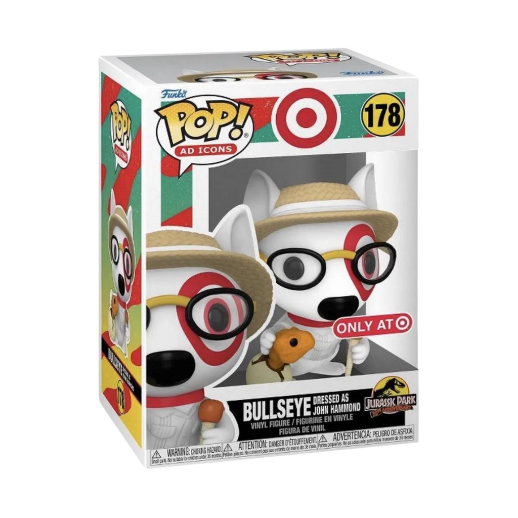 Funko Pop Bullseye 178 Jurassic Park Only At Target Exclusivo