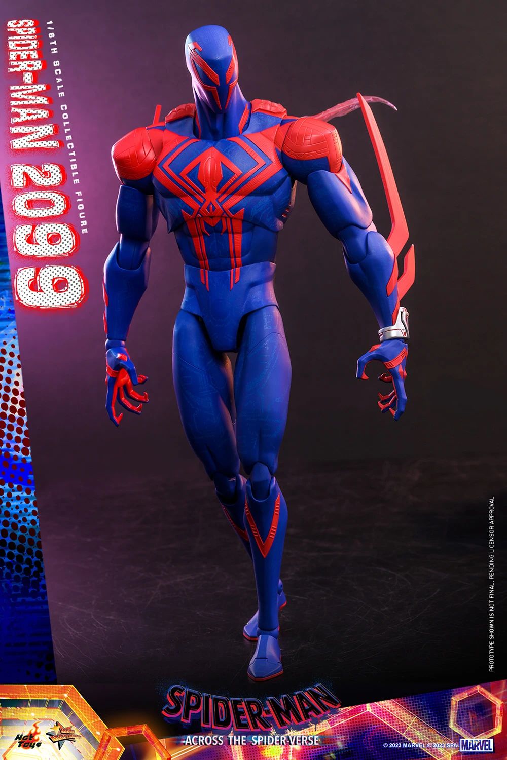 Hot Toys Marvel Spider Man 2099 Spider Man Across The Spider Verse