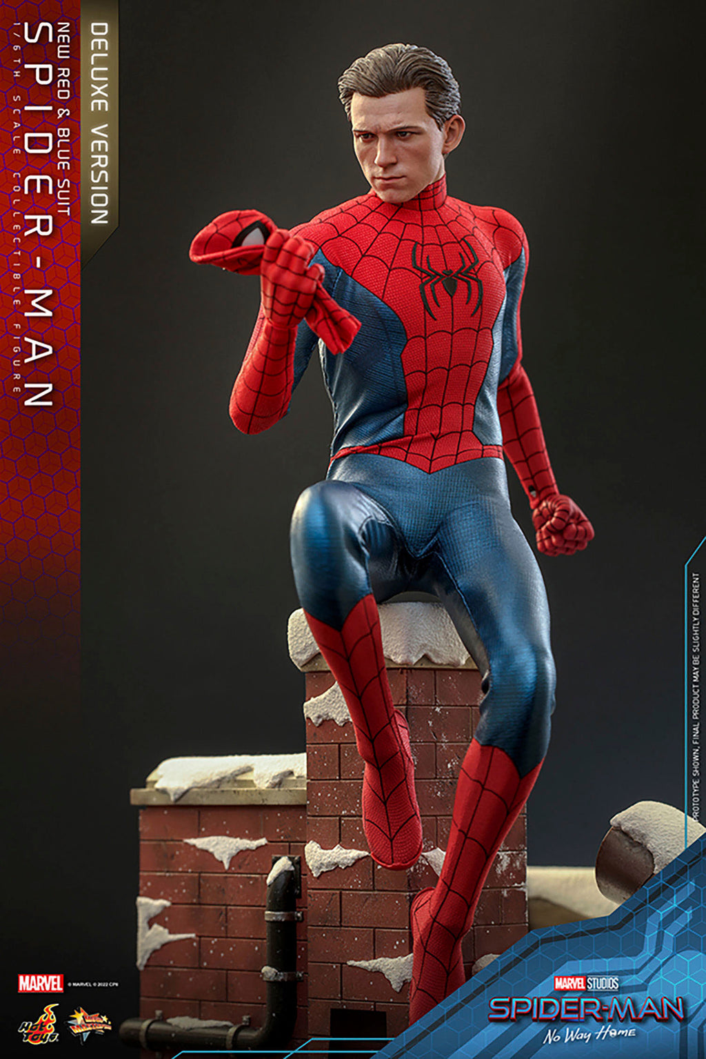 Hot Toys Marvel Spider Man New Red And Blue Suit Deluxe Version